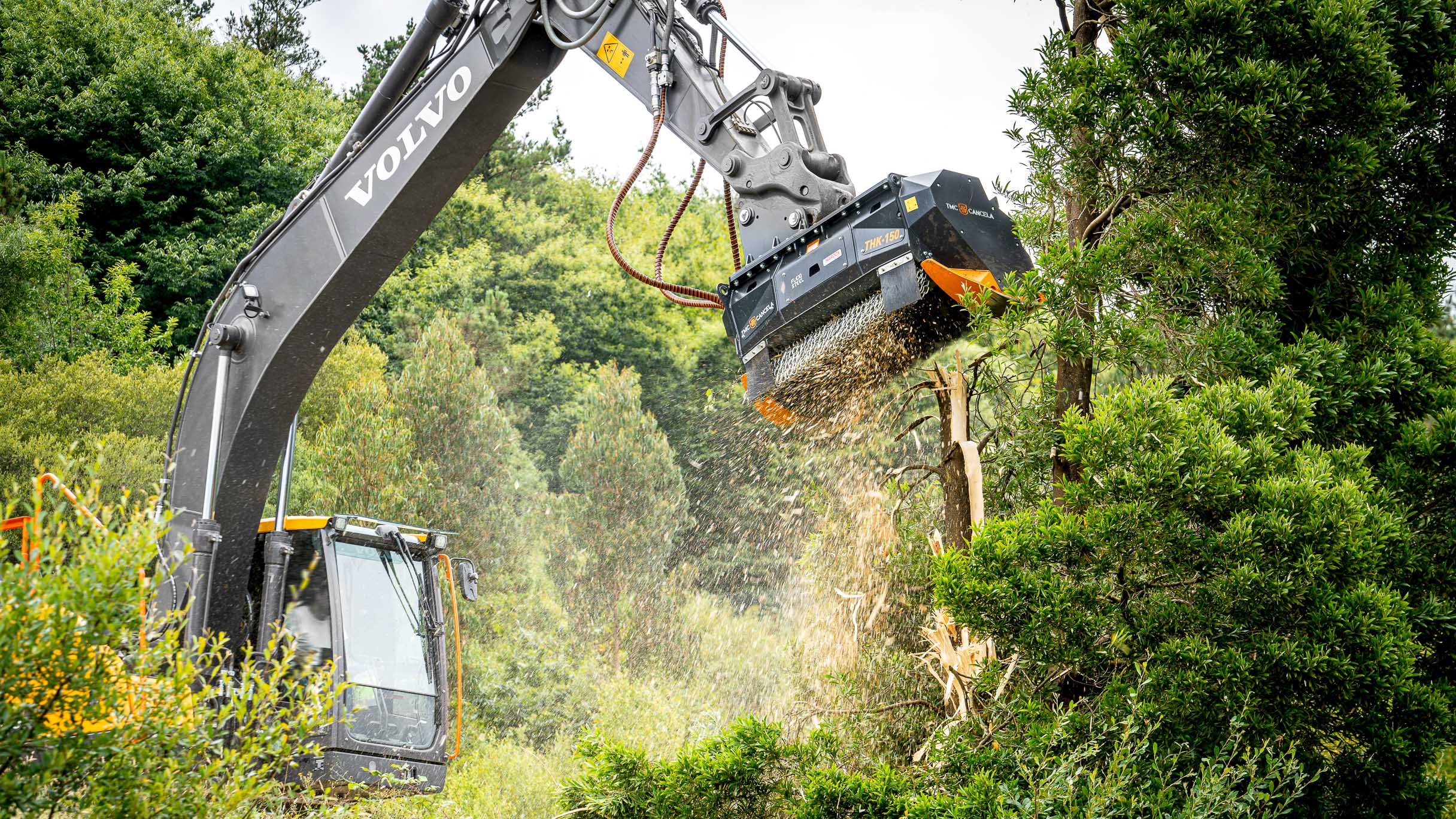 News – Starke TMC Mulchköpfe für den Bagger