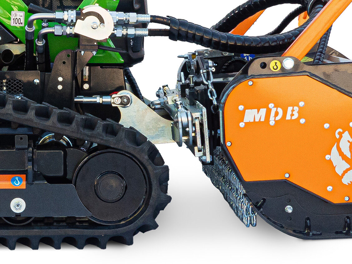 MDB LV400 PRO X – Zuverlässige Mähraupe mit 38 PS Motor