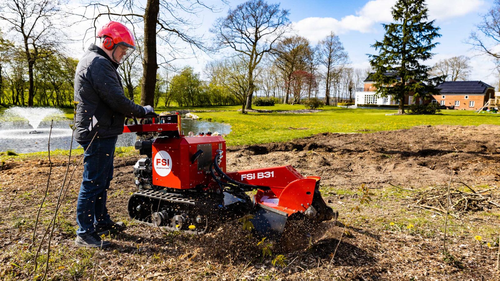 News – Kompakte Stubbenfräse FSI B31