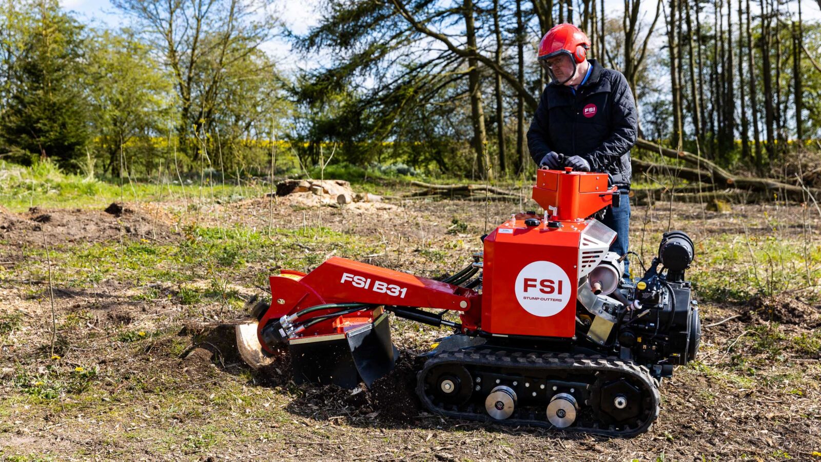 News – Kompakte Stubbenfräse FSI B31