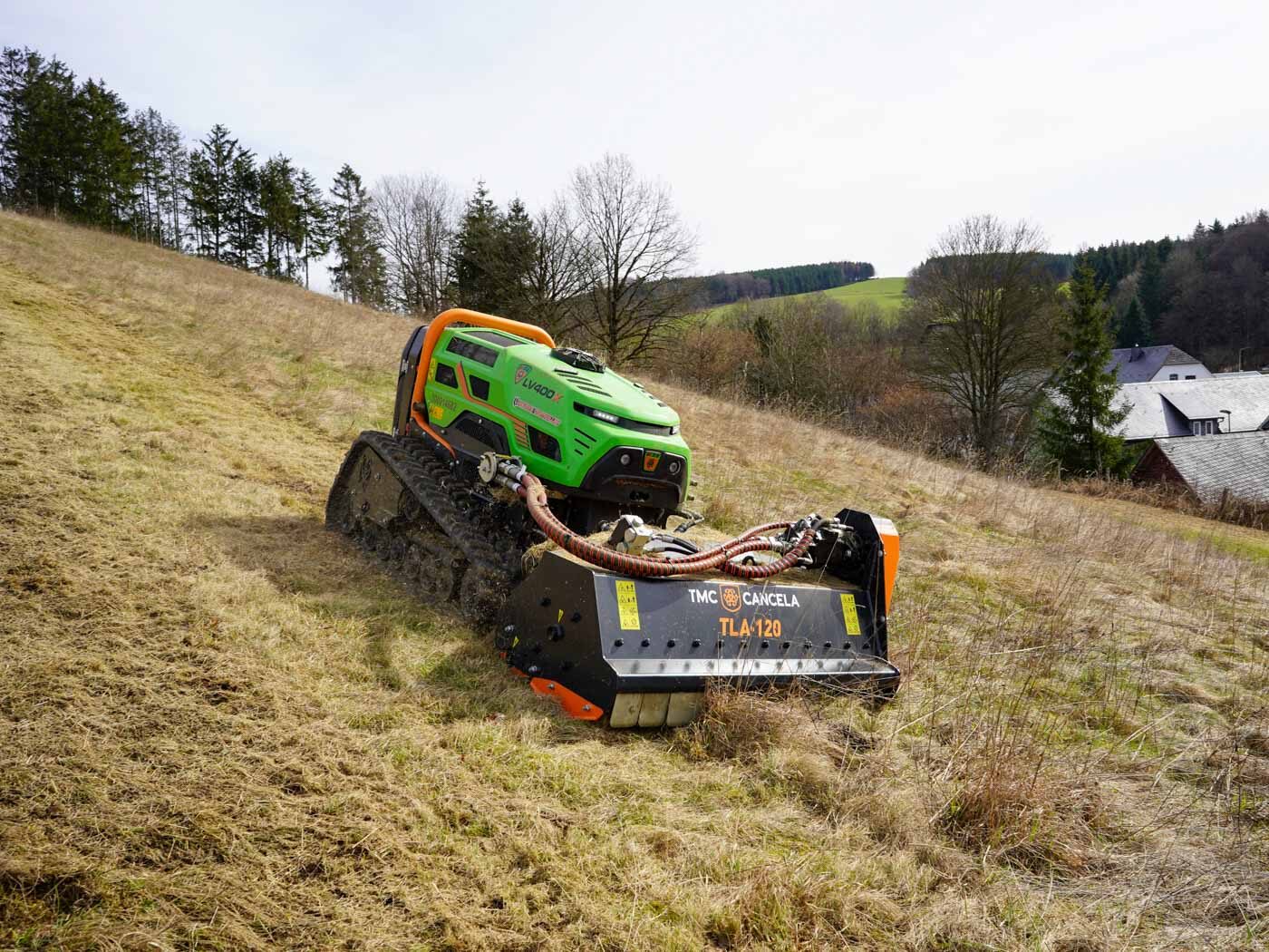 MDB LV800 PRO – Funkraupe für anspruchsvolle Forstarbeiten