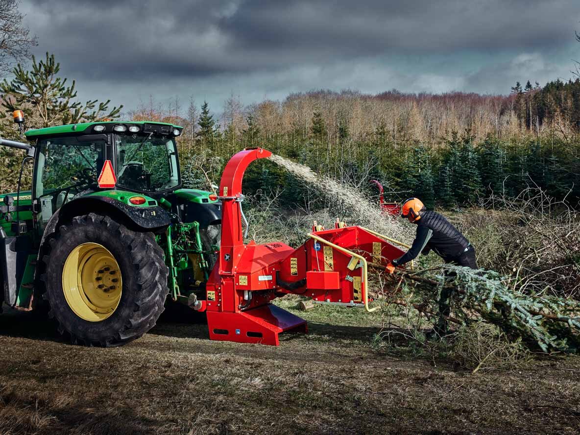 TP 175 PTO - Holzhäcksler für den Traktor