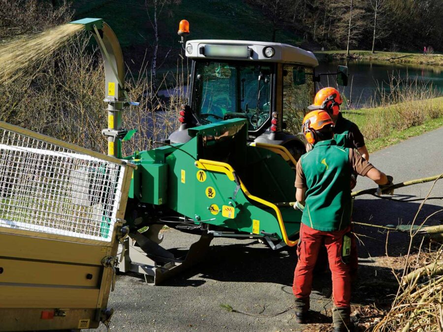TP 175 PTO - Holzhäcksler für den Traktor